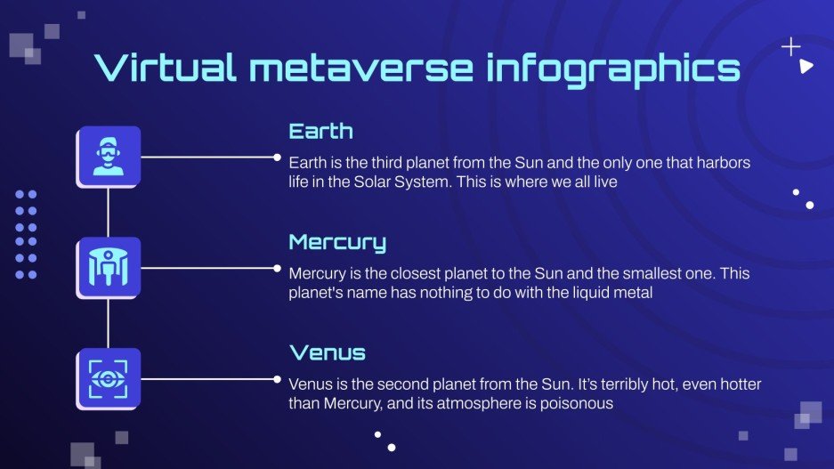 Virtual Metaverse Project Proposal Infographics