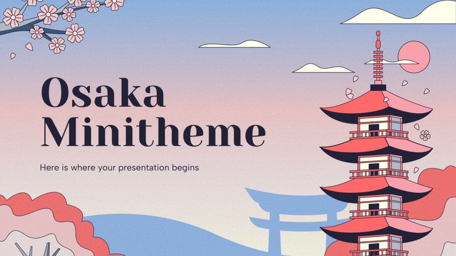 Osaka Minitheme | Google Slides & PowerPoint template