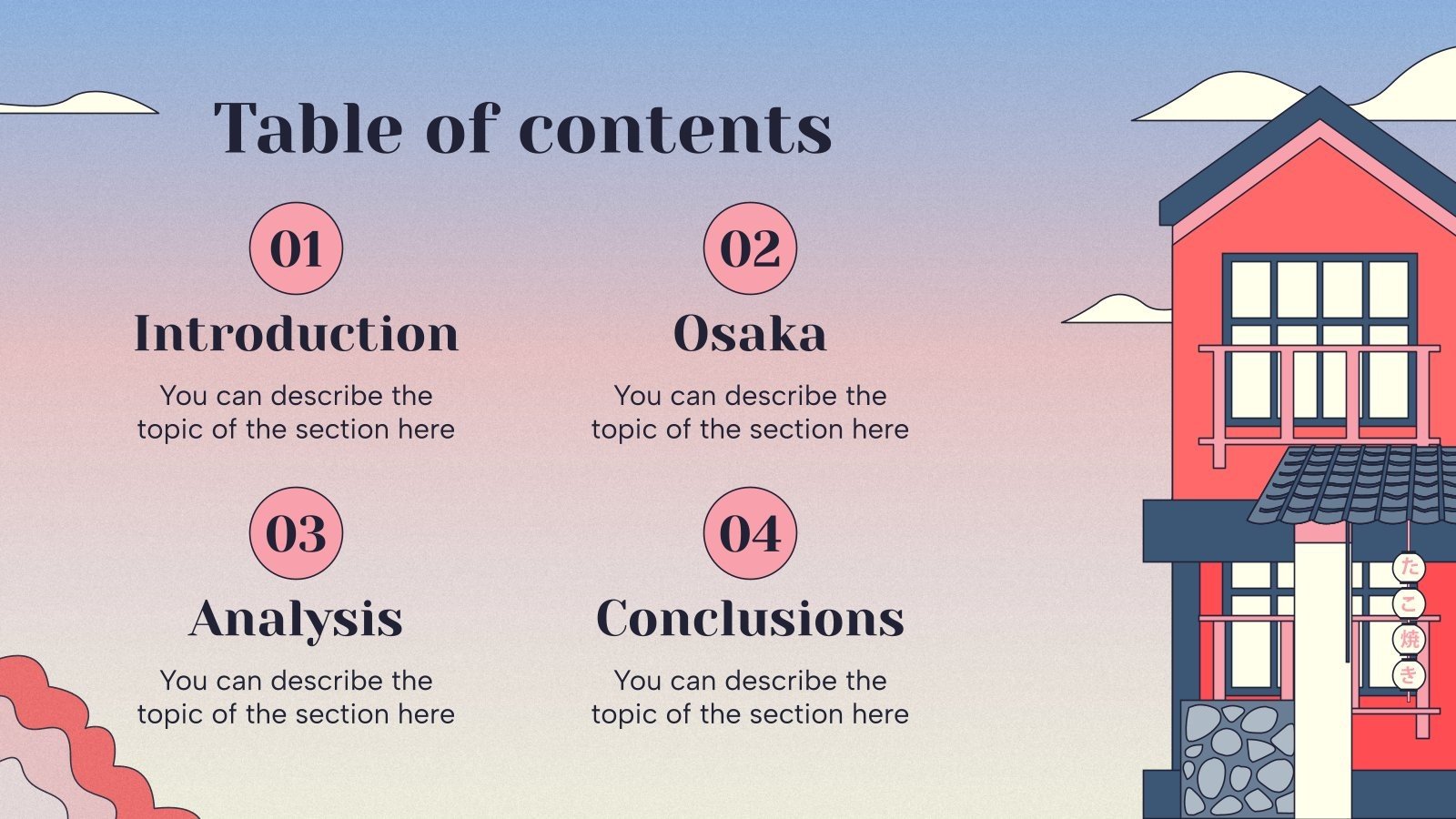 Osaka Minitheme | Google Slides & PowerPoint template