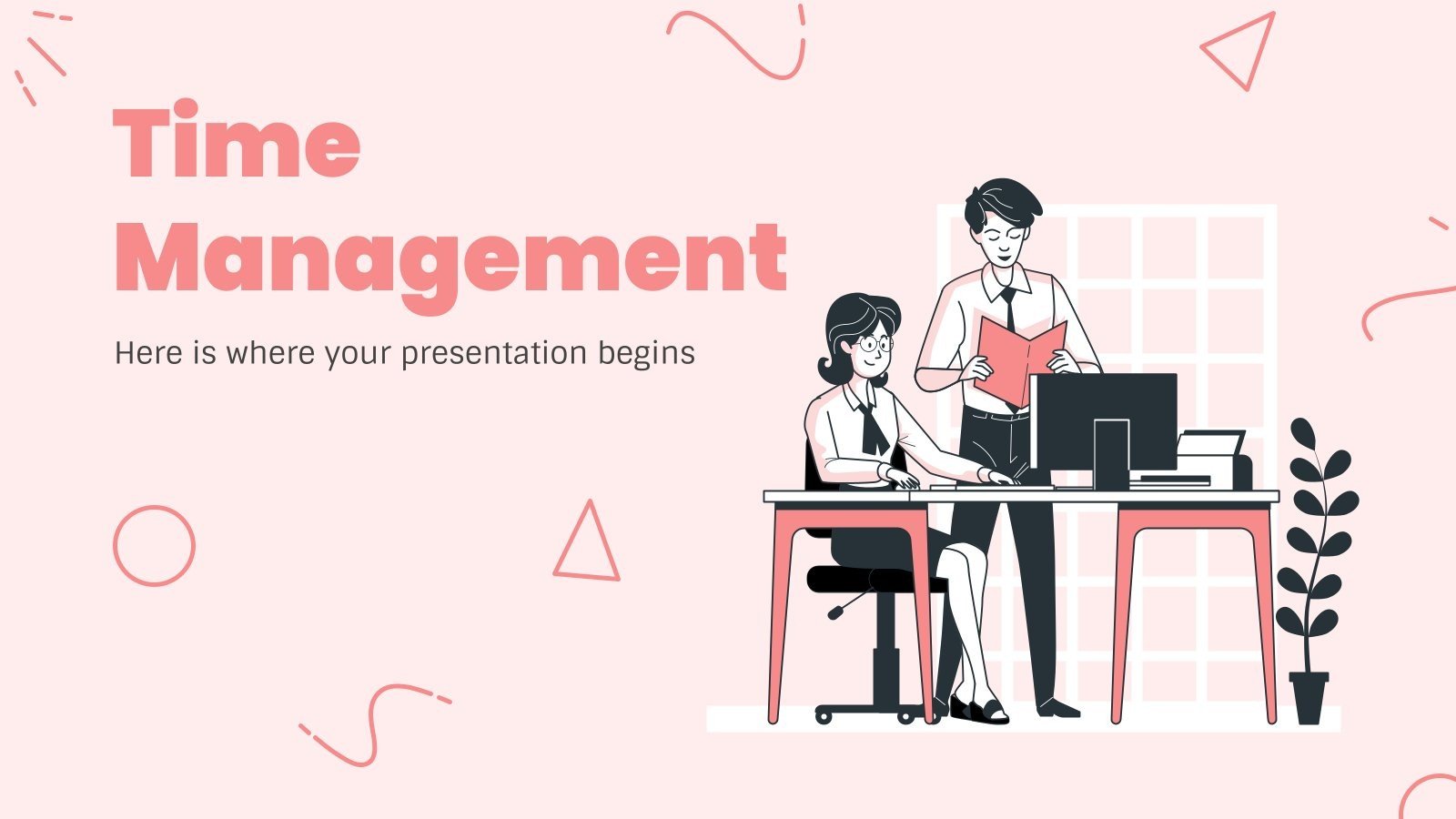 Time Management Google Slides theme & PowerPoint template