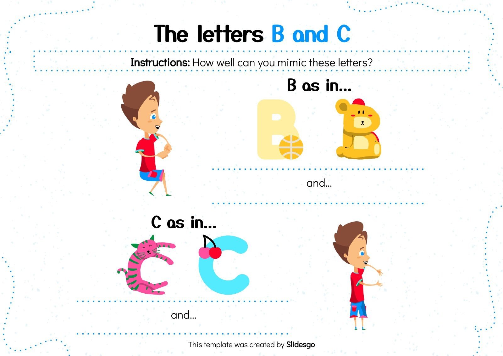 Learning the Alphabet Game for Pre-K | Google Slides