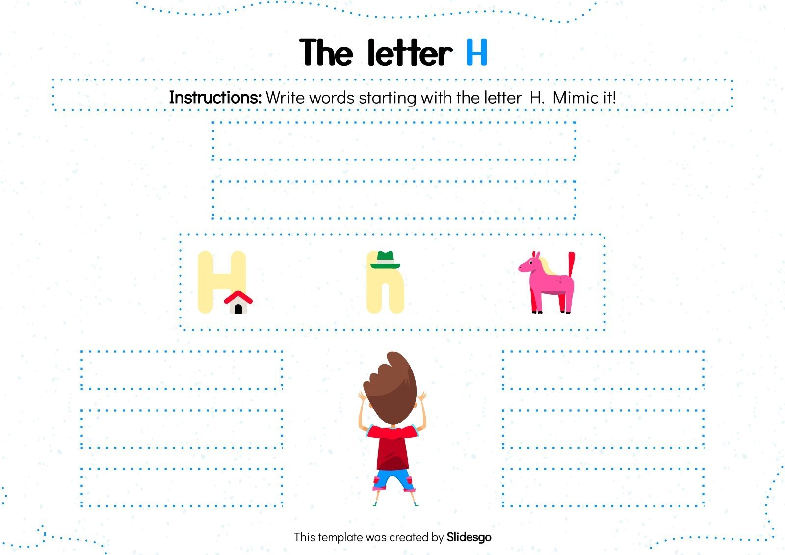Learning the Alphabet Game for Pre-K | Google Slides