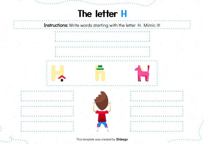 Learning the Alphabet Game for Pre-K | Google Slides