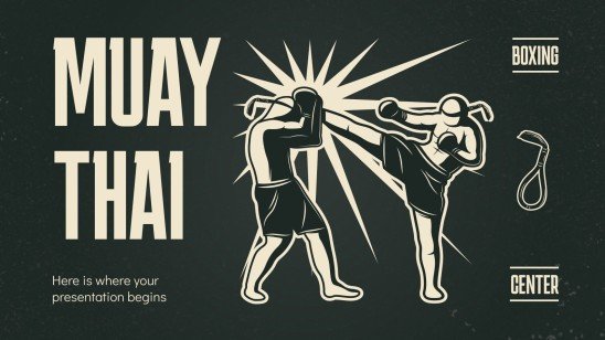 Free templates about Boxing for Google Slides & PowerPoint