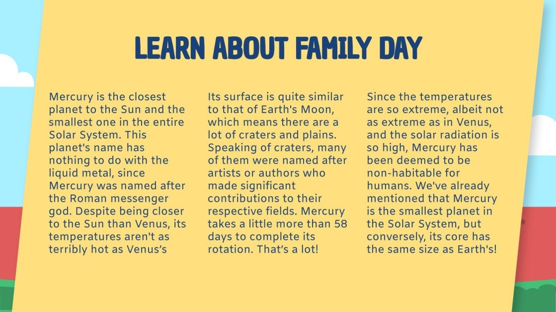 Elementary Home Activities to Celebrate Family Day