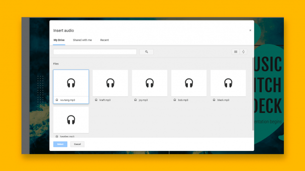 How to Add and Edit Audio or Music in Google Slides - Tutorial