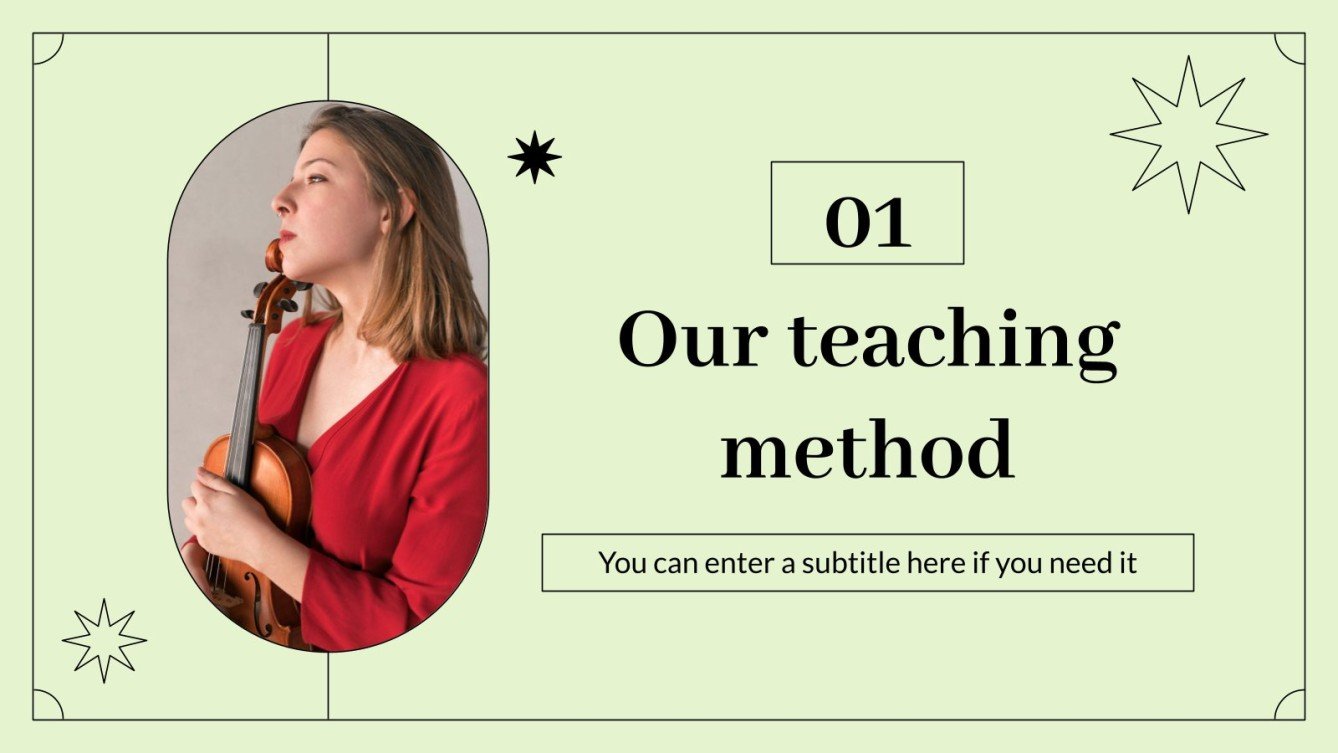 Violin Academy | Google Slides & PowerPoint template