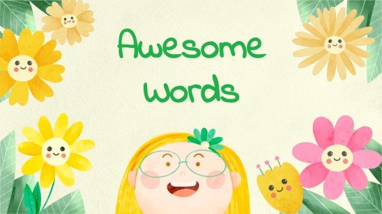 Minitema de las flores felices | Google Slides y PowerPoint