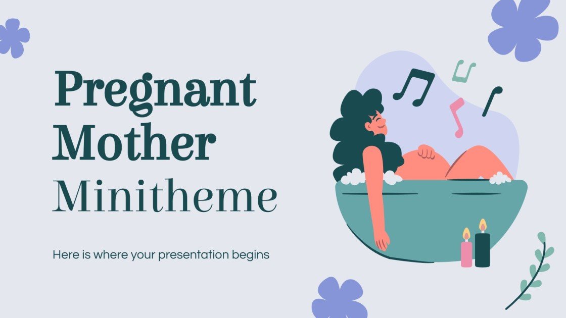 Free pregnancy-themed templates for Google Slides & PPT