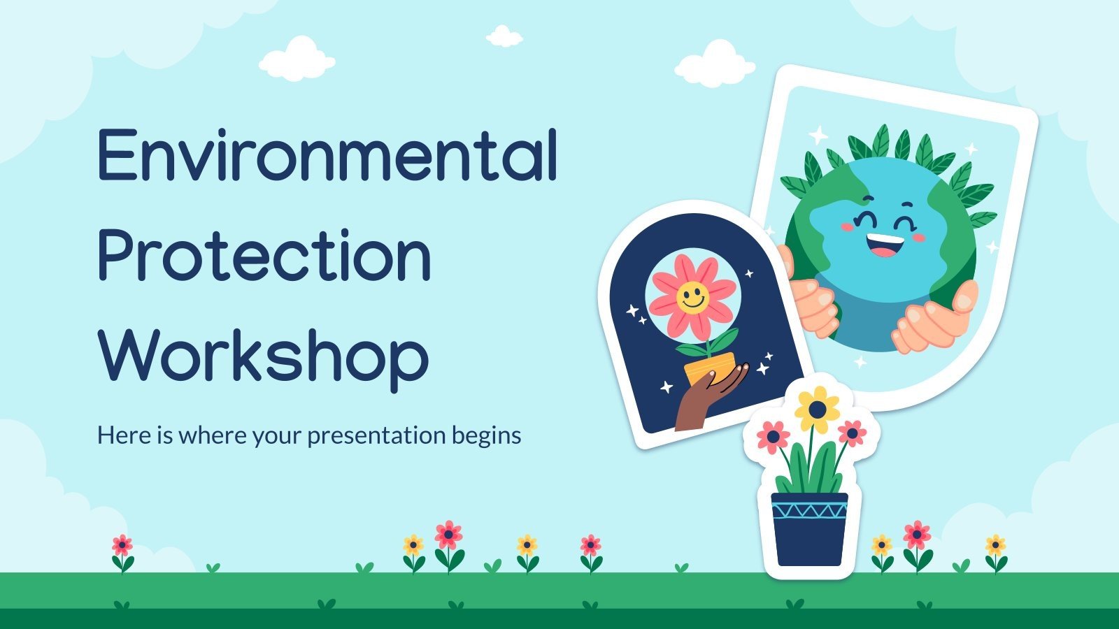 Taller de protección medioambiental | Google Slides y PPT