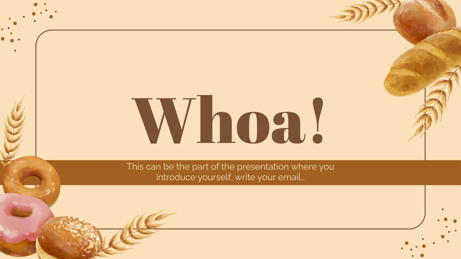 Happy Global Baking Day | Google Slides and PowerPoint