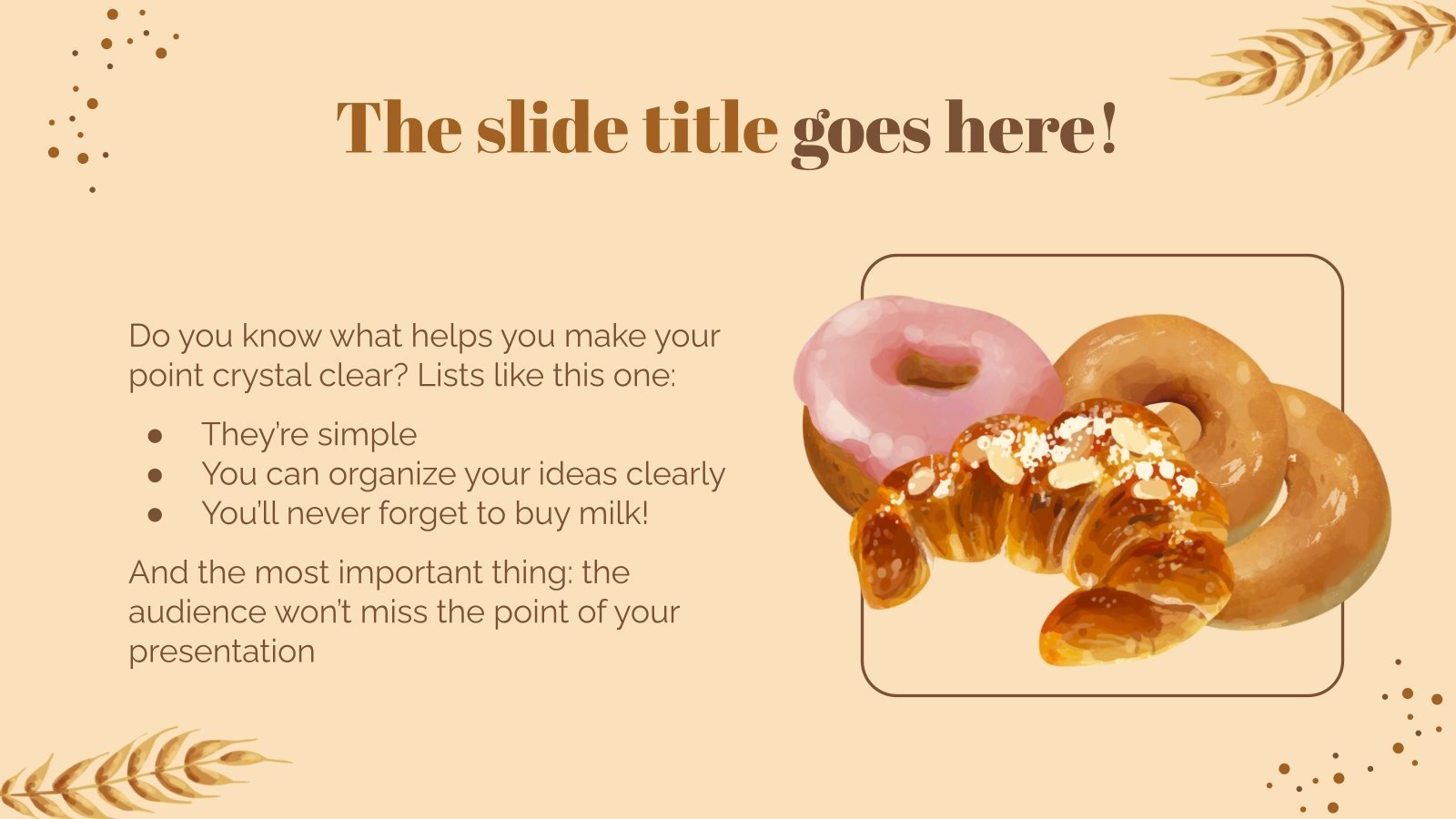 Happy Global Baking Day | Google Slides and PowerPoint