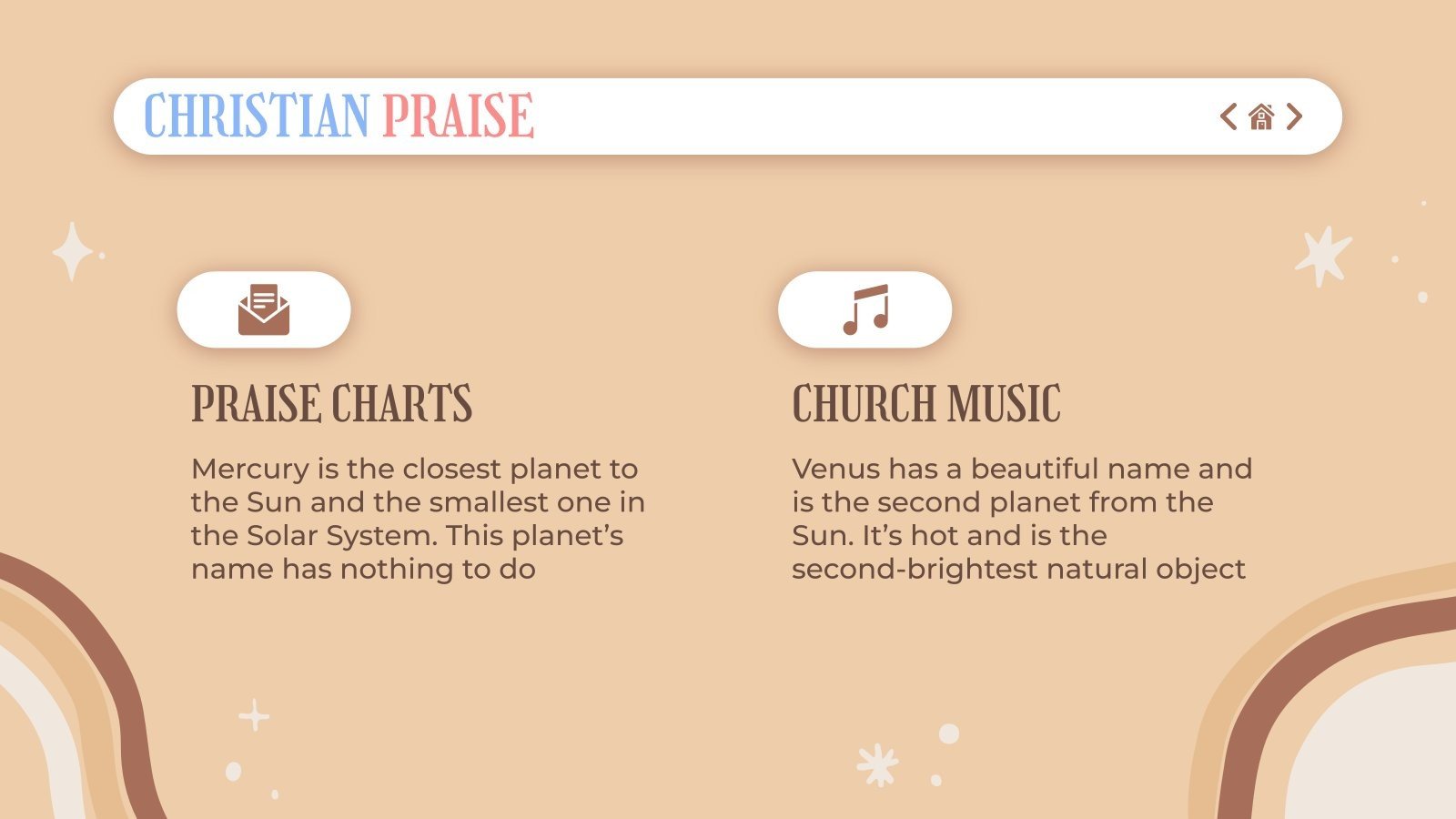 Christian Worship Songs | Google Slides & PPT