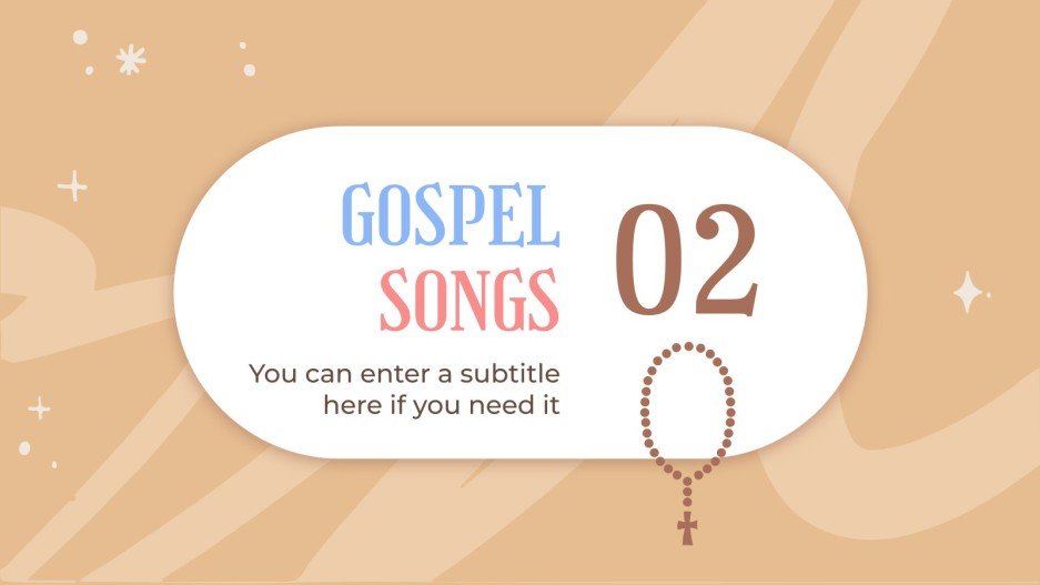 Christian Worship Songs | Google Slides & PPT
