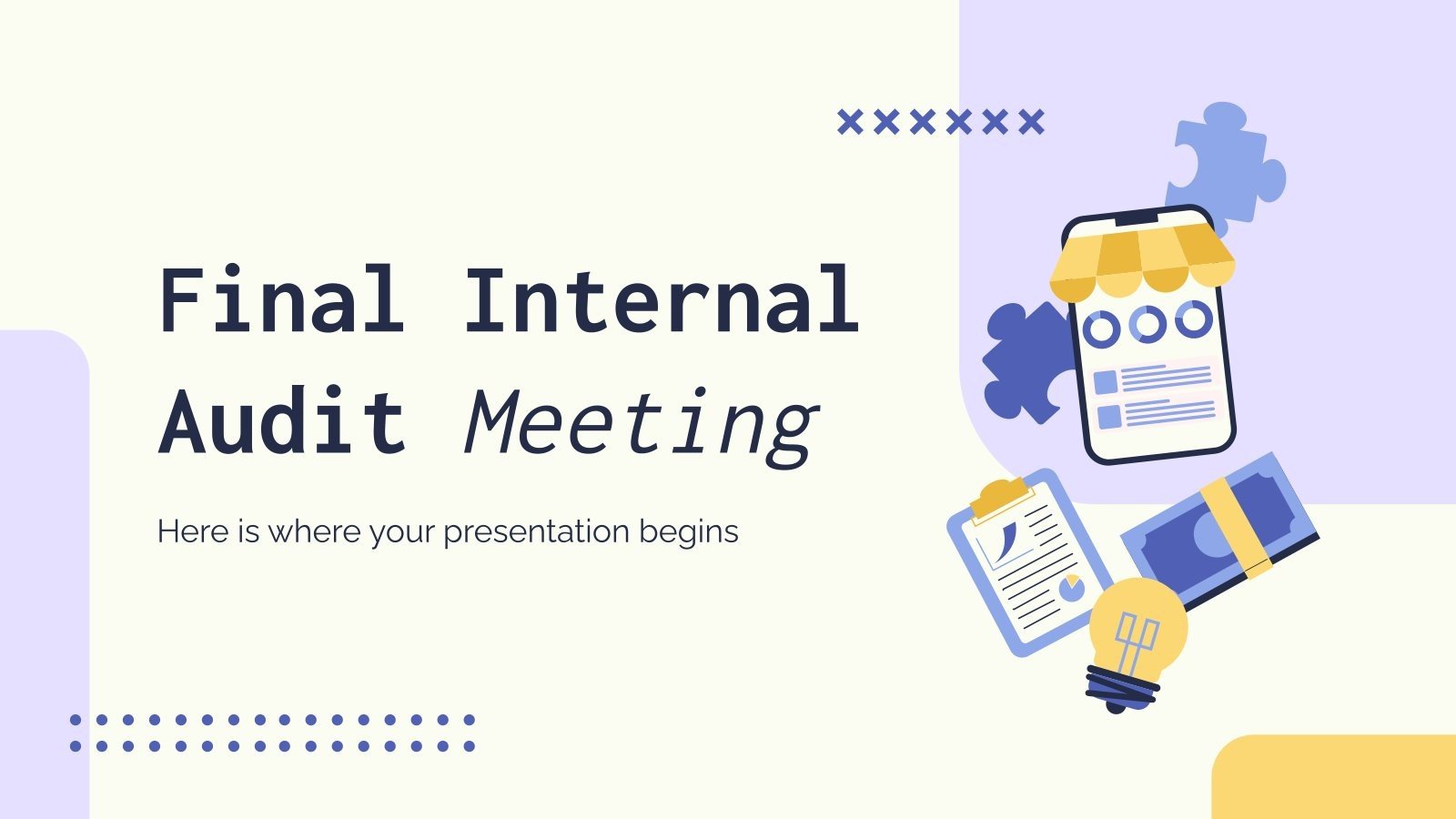 Final Internal Audit Meeting | Google Slides and PowerPoint