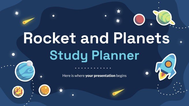 Free Google Slides & PowerPoint Templates inspired by planets