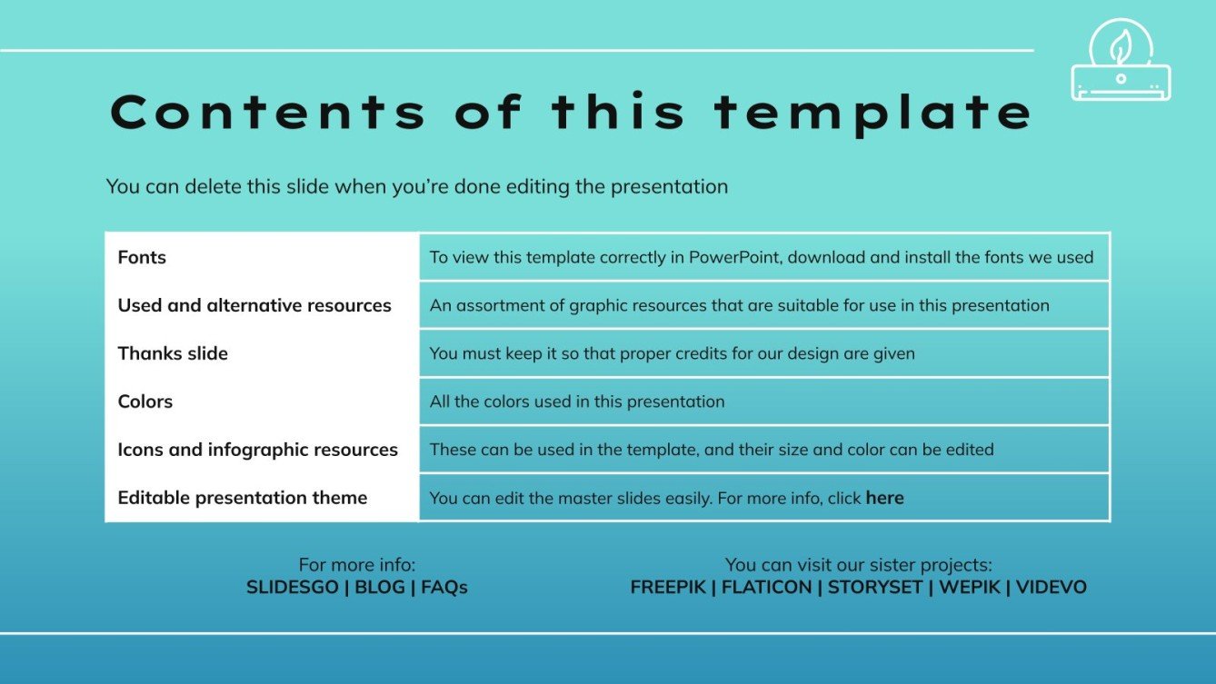 Heating and Cooling Newsletter | Google Slides & PowerPoint