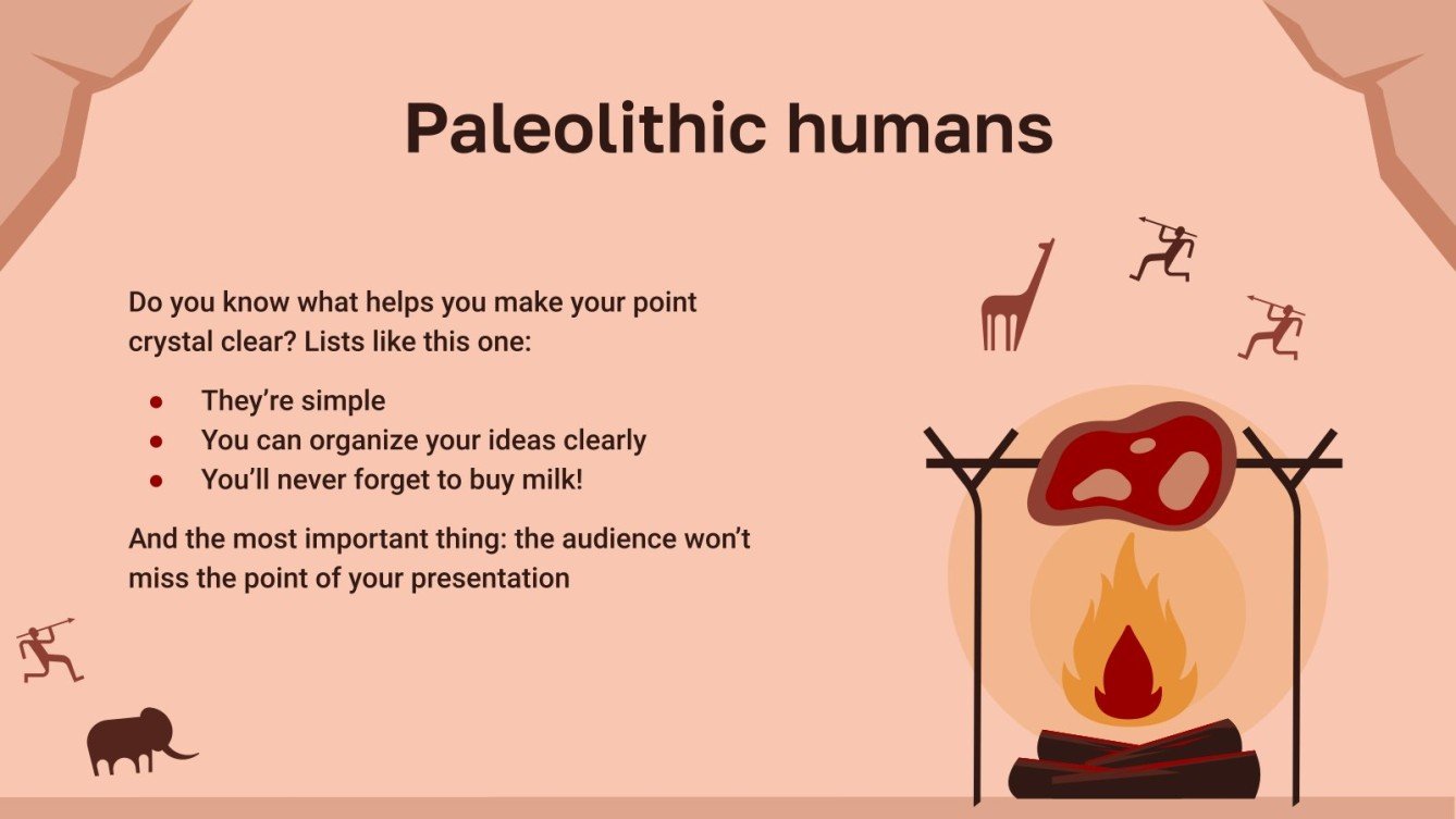 Let's Discover the Paleolithic! | Google Slides & PPT