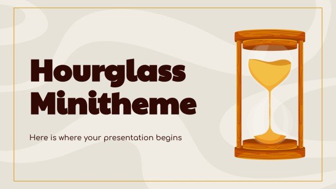 Minithème de sablier | Google Slides et PowerPoint