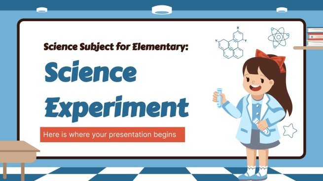 Science for Elementary: Science Experiment | Google Slides