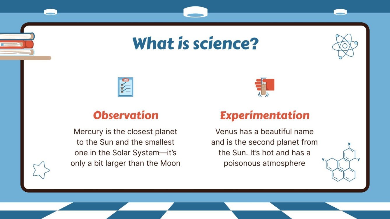 Science for Elementary: Science Experiment | Google Slides
