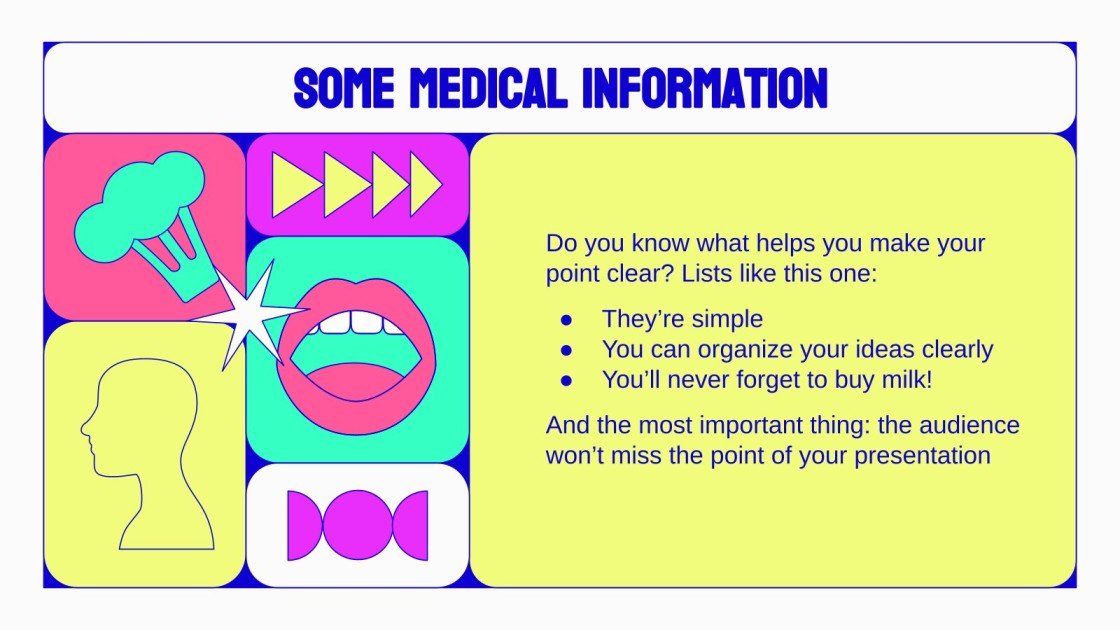 Acid Colors Nutrition Medical Slides | Google Slides & PPT