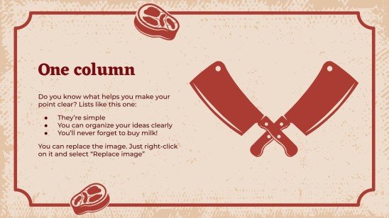 Meat Industry Company Profile | Google Slides & PPT