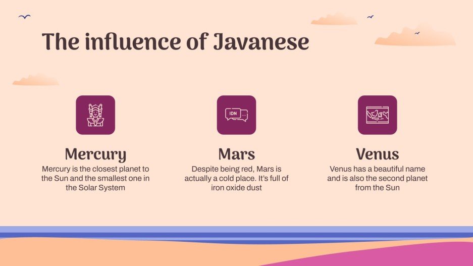Javanese Language Minitheme | Google Slides & PPT
