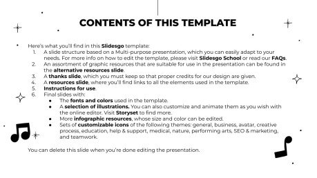 Daegu International Jazz Festival | Google Slides & PPT theme