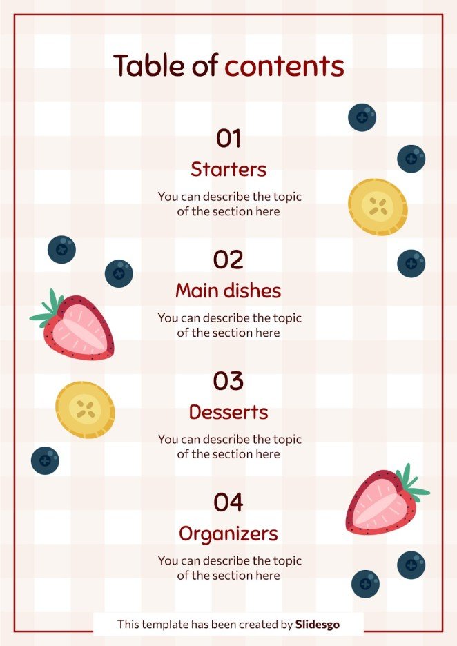 Crepe Recipes Cookbook | Google Slides & PowerPoint