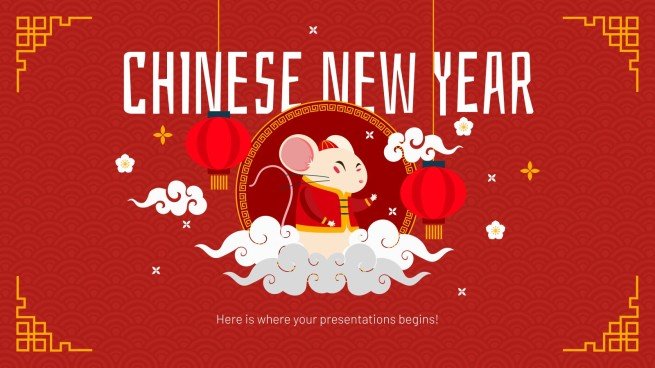 Chinese New Year Google Slides Theme and PPT Template