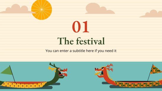 Chinese Dragon Boat Festival | Google Slides & PPT template