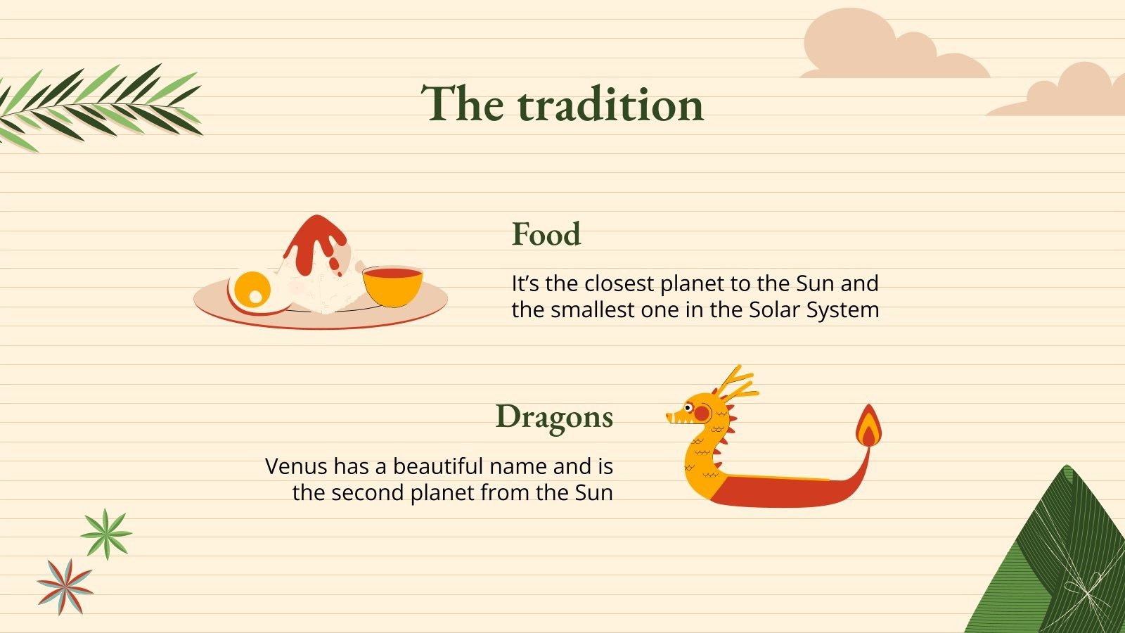 Chinese Dragon Boat Festival | Google Slides & PPT template