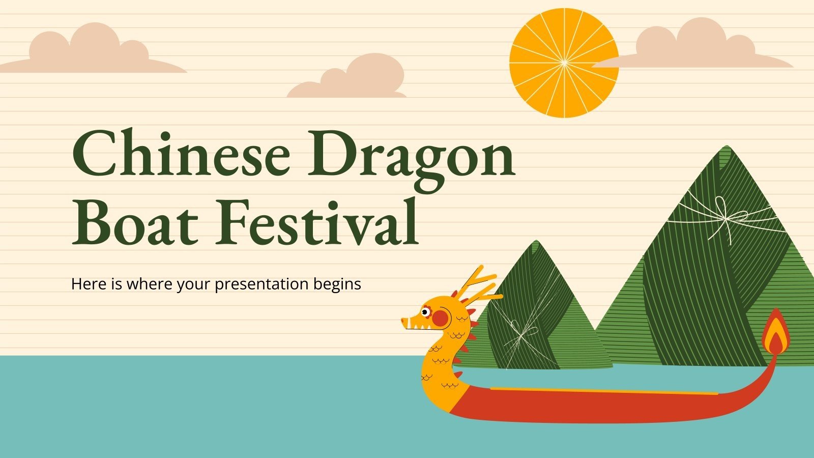 Free Google Slides and PPT Templates with Dragons