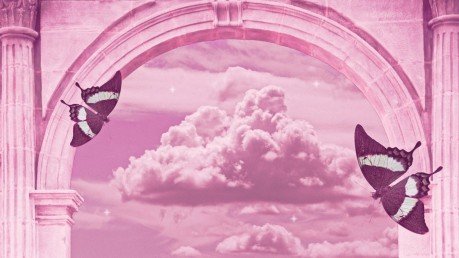 Angelcore Aesthetics Wallpapers & Videocall Backgrounds