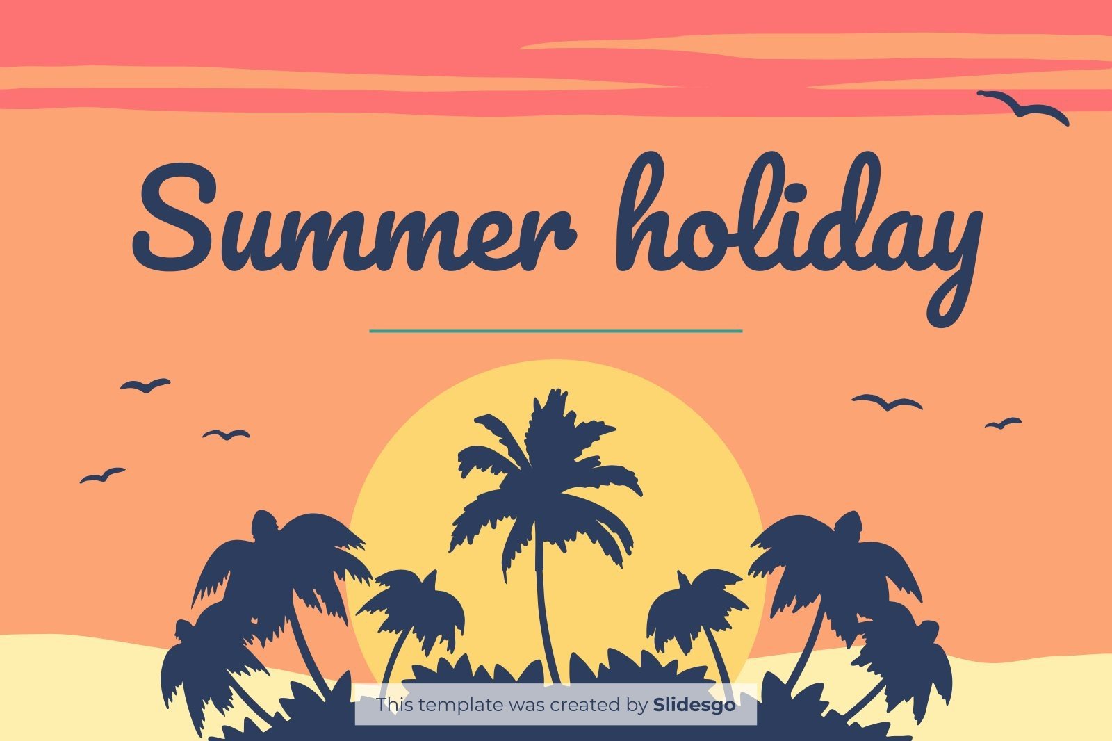 Summer Holidays Postcards Google Slides PPT summer-holidays-postcards-google-slides-ppt