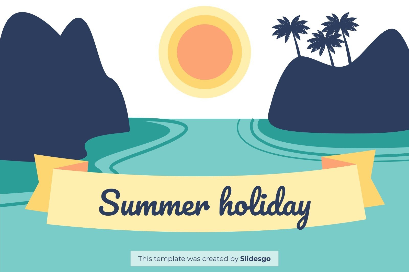 Summer Holidays Postcards | Google Slides & PPT