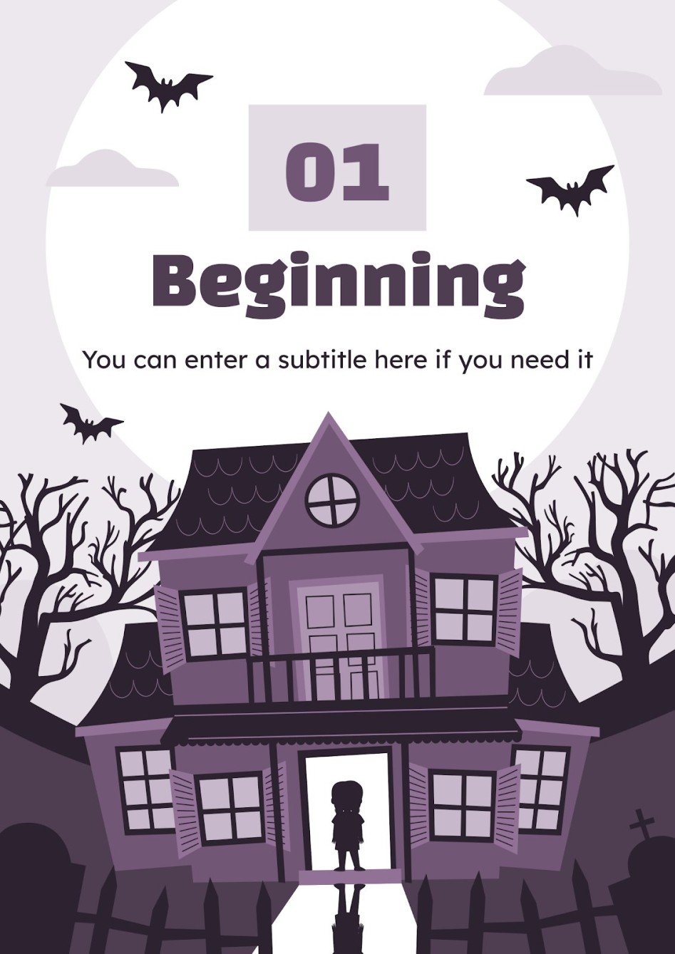 Creepy Girl Storybook | Google Slides & PowerPoint