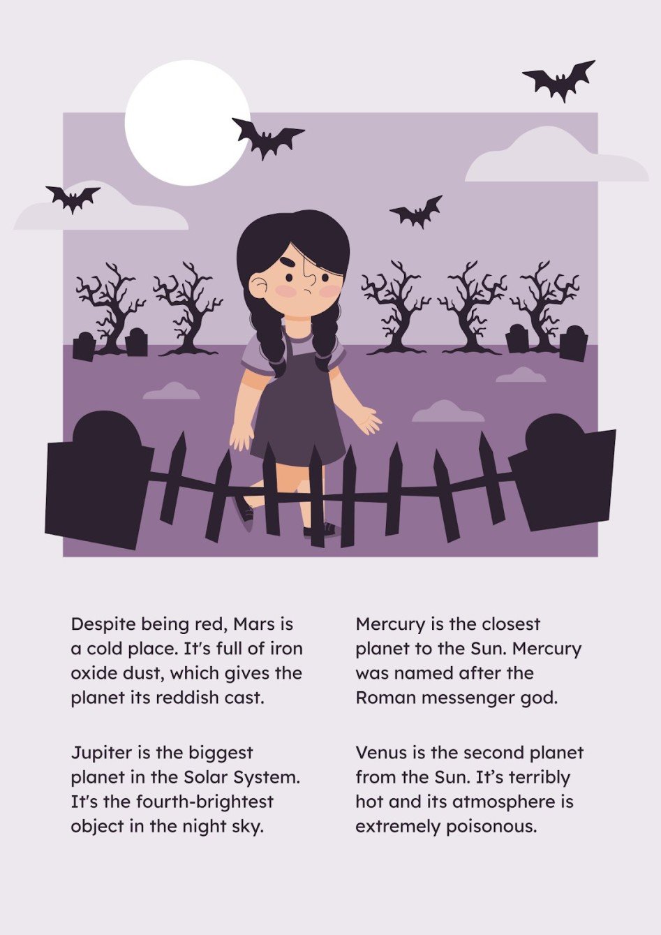 Creepy Girl Storybook | Google Slides & PowerPoint