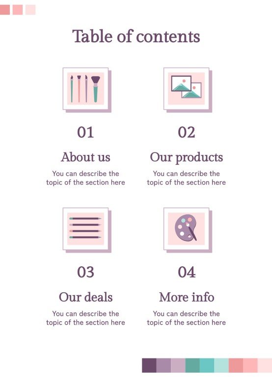 Color Palettes Catalog | Google Slides & PowerPoint