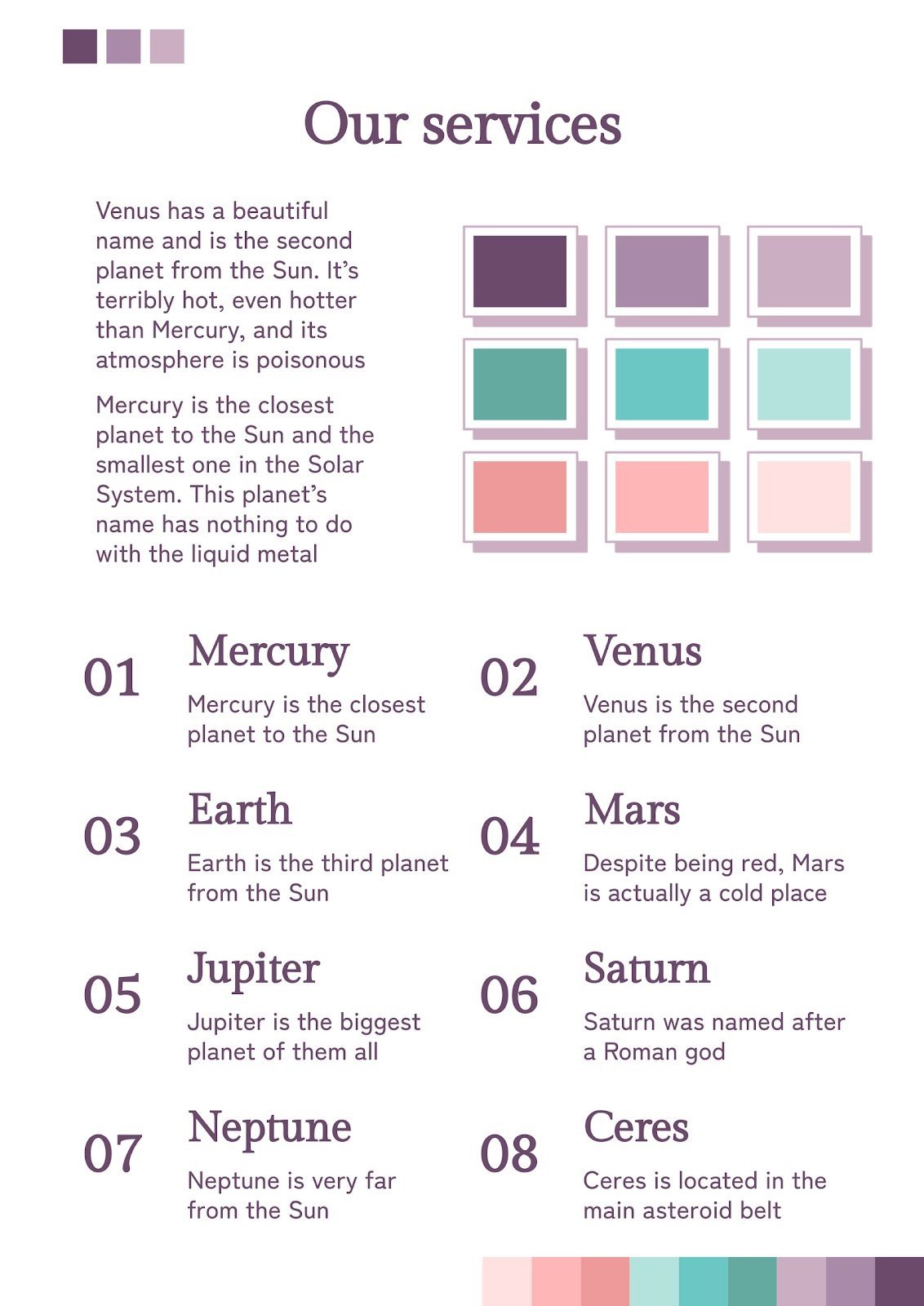 Color Palettes Catalog | Google Slides & PowerPoint