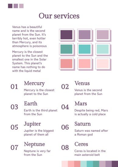 Color Palettes Catalog | Google Slides & PowerPoint