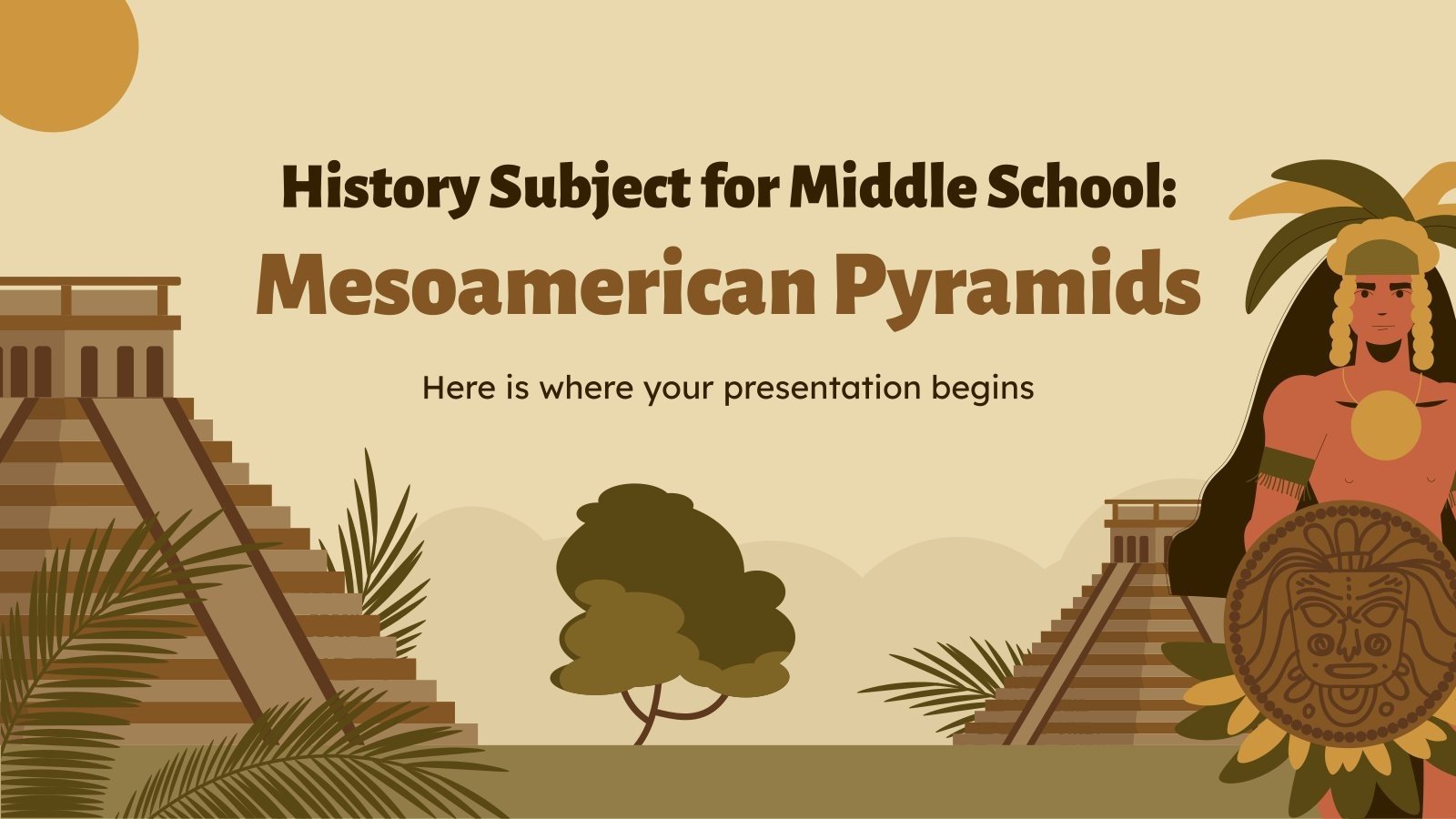 História: pirâmides mesoamericanas | Google Slides e PPT