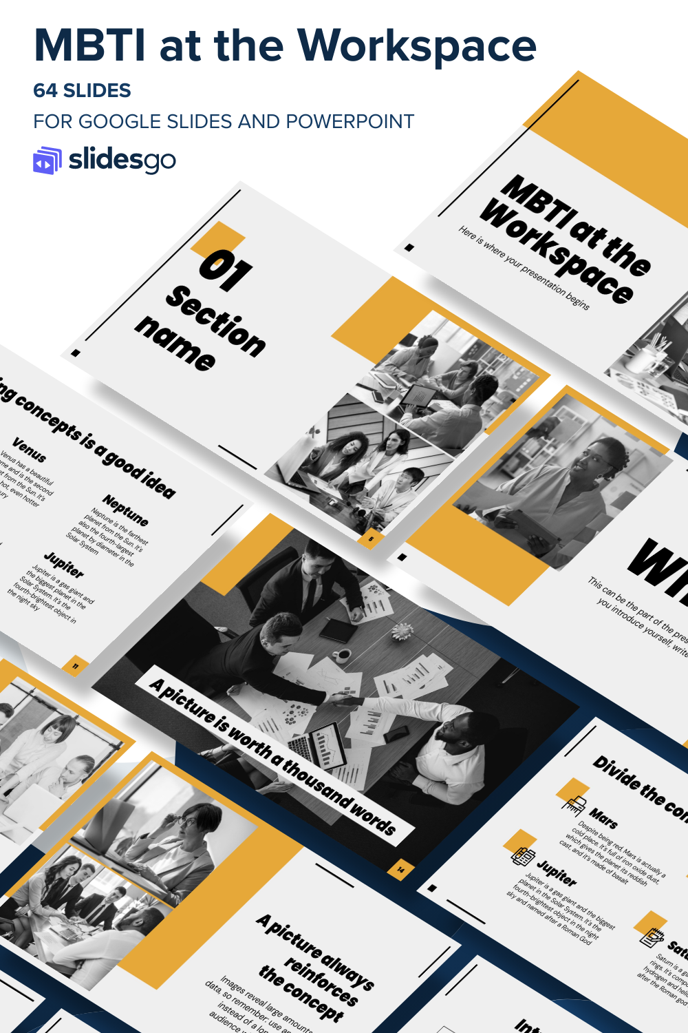 MBTI at the Workspace | Google Slides & PowerPoint