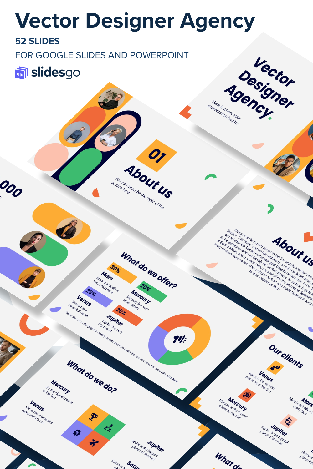 Vector Designer Agency | Google Slides and PowerPoint