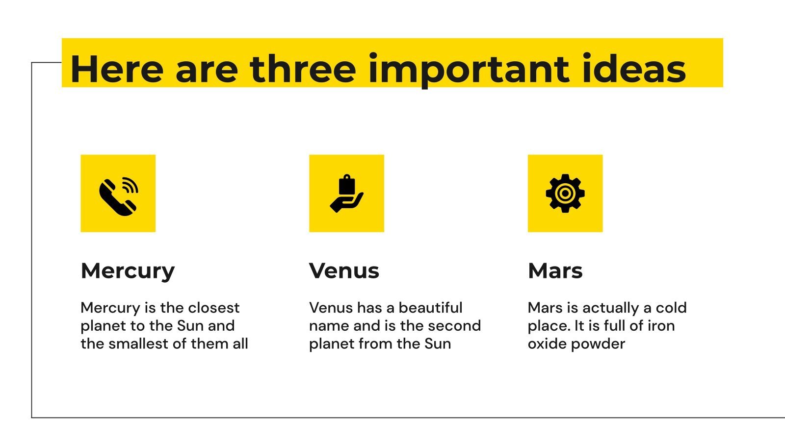 Strong Yellow Theme for Marketing | Google Slides & PPT