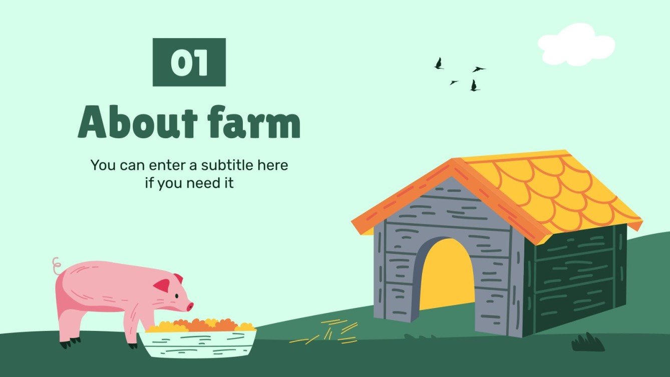 Pig Farm Minitheme | Google Slides & PowerPoint