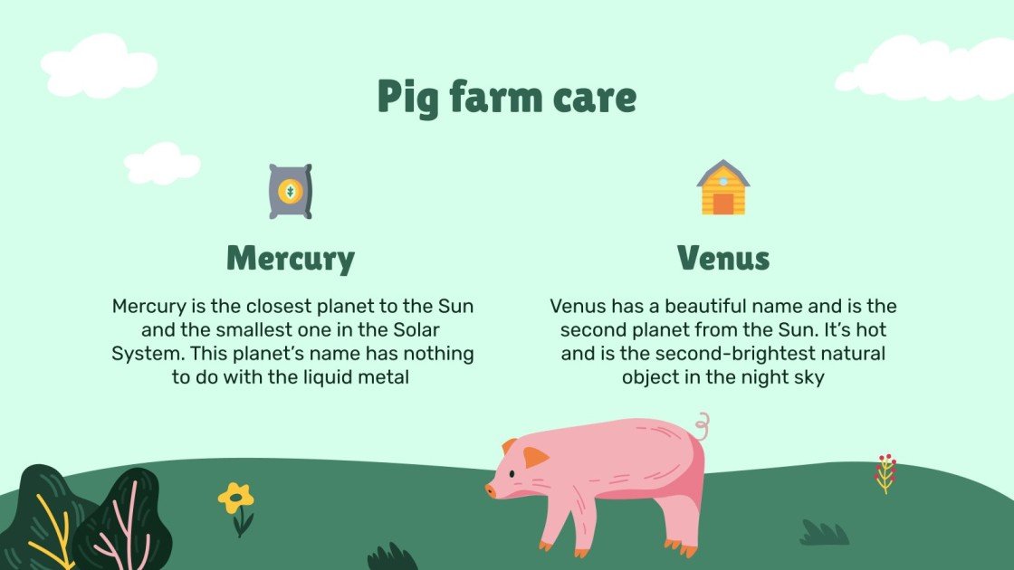 Pig Farm Minitheme | Google Slides & PowerPoint