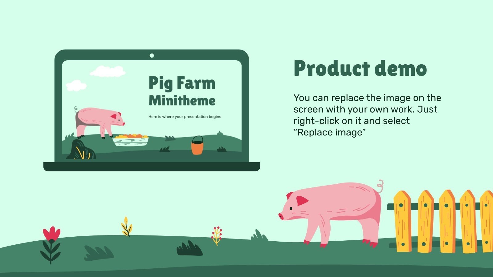 Pig Farm Minitheme | Google Slides & PowerPoint