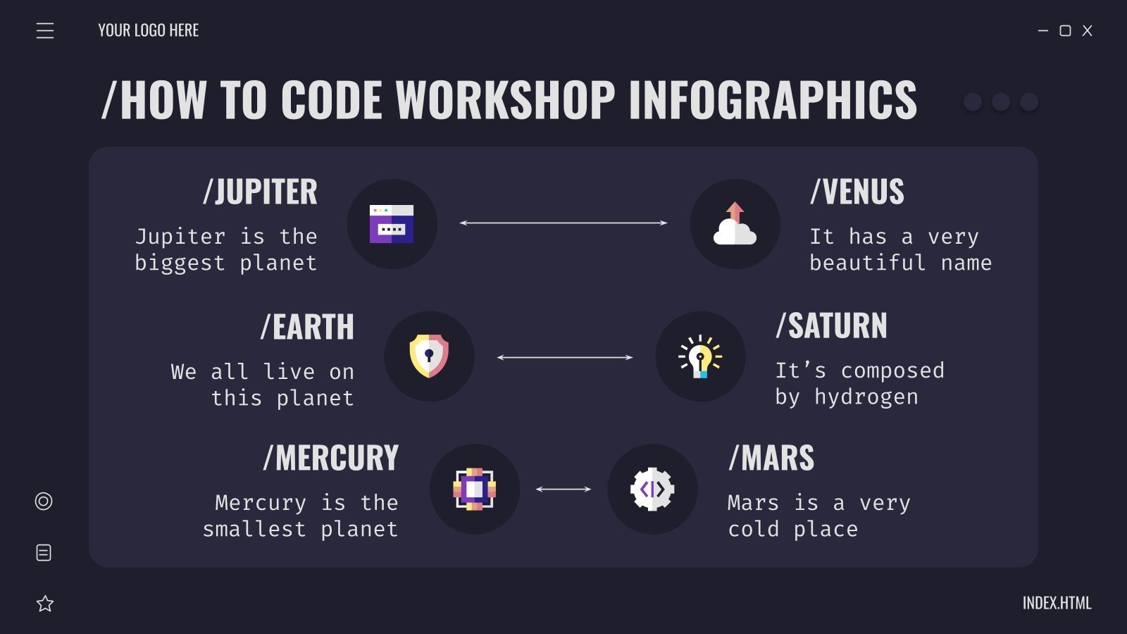 How to Code Workshop Infographics | Google Slides & PPT